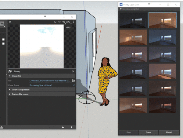 V-Ray Light Gen - sumax設計繪圖應用網