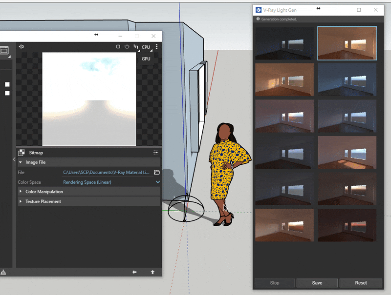 V-Ray Light Gen - sumax設計繪圖應用網
